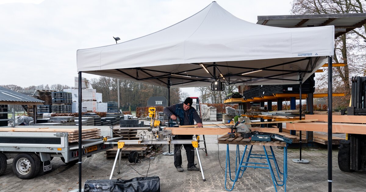 Construction, Industrial, and Work Tent Solutions | Mastertent