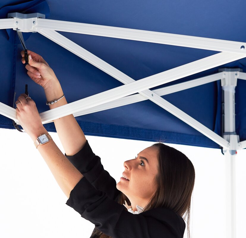 Gazebo Assembly Instructions, Without Tools