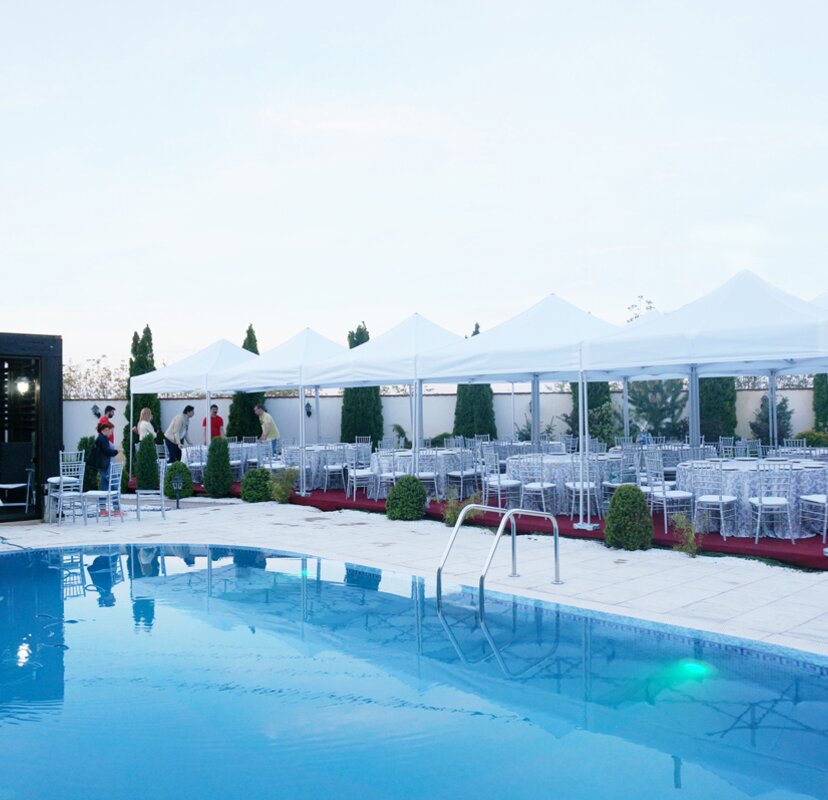 Terrace Gazebos - All-Weather Protection - 100% Stable