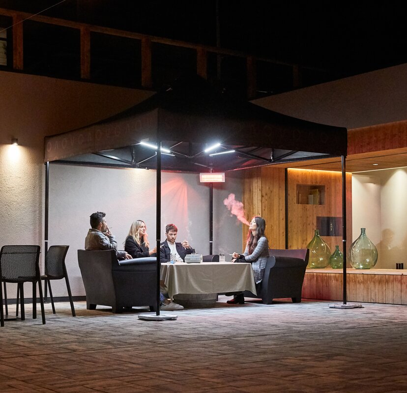 Smoker's Tents with Aeration - Professional Gazebo