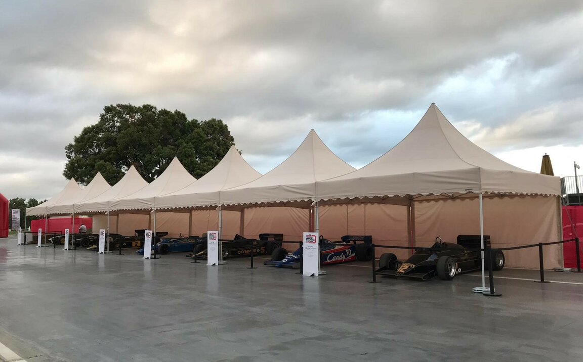 Carpas racing - impermeables y estables | Mastertent®