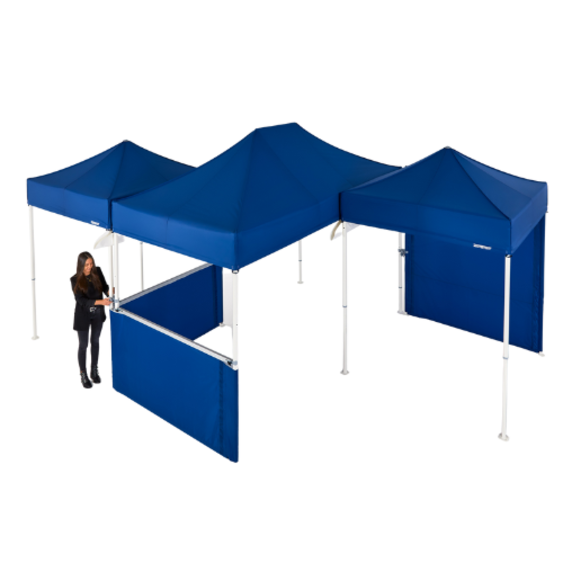 Multi-Tent Systems for Extreme Large Covered Areas & More