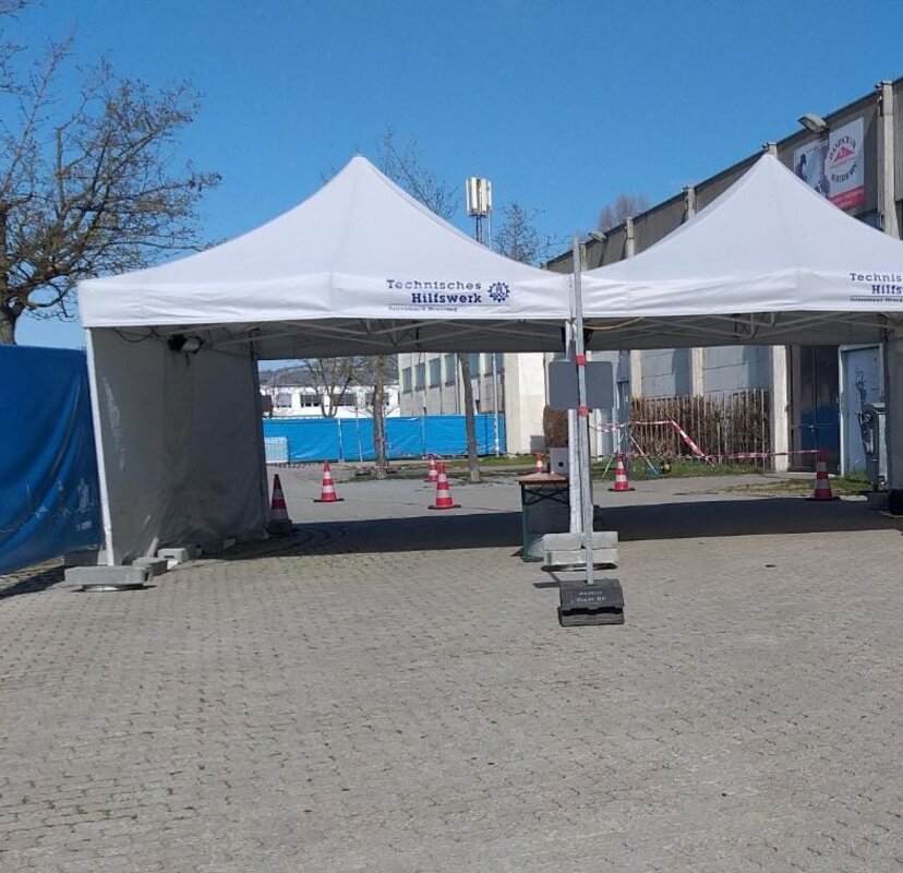 Corona Tests Thanks to Mobile Drive-In Teststations