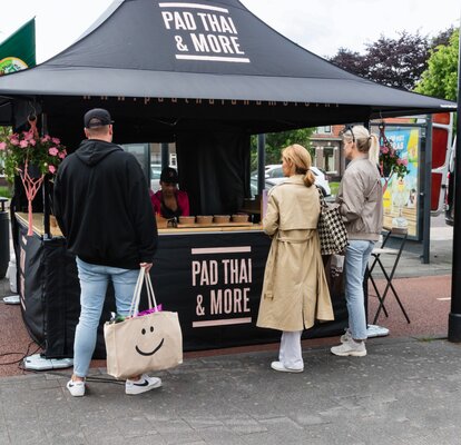 Canopy Tents with Automatic Awnings | Mastertent®