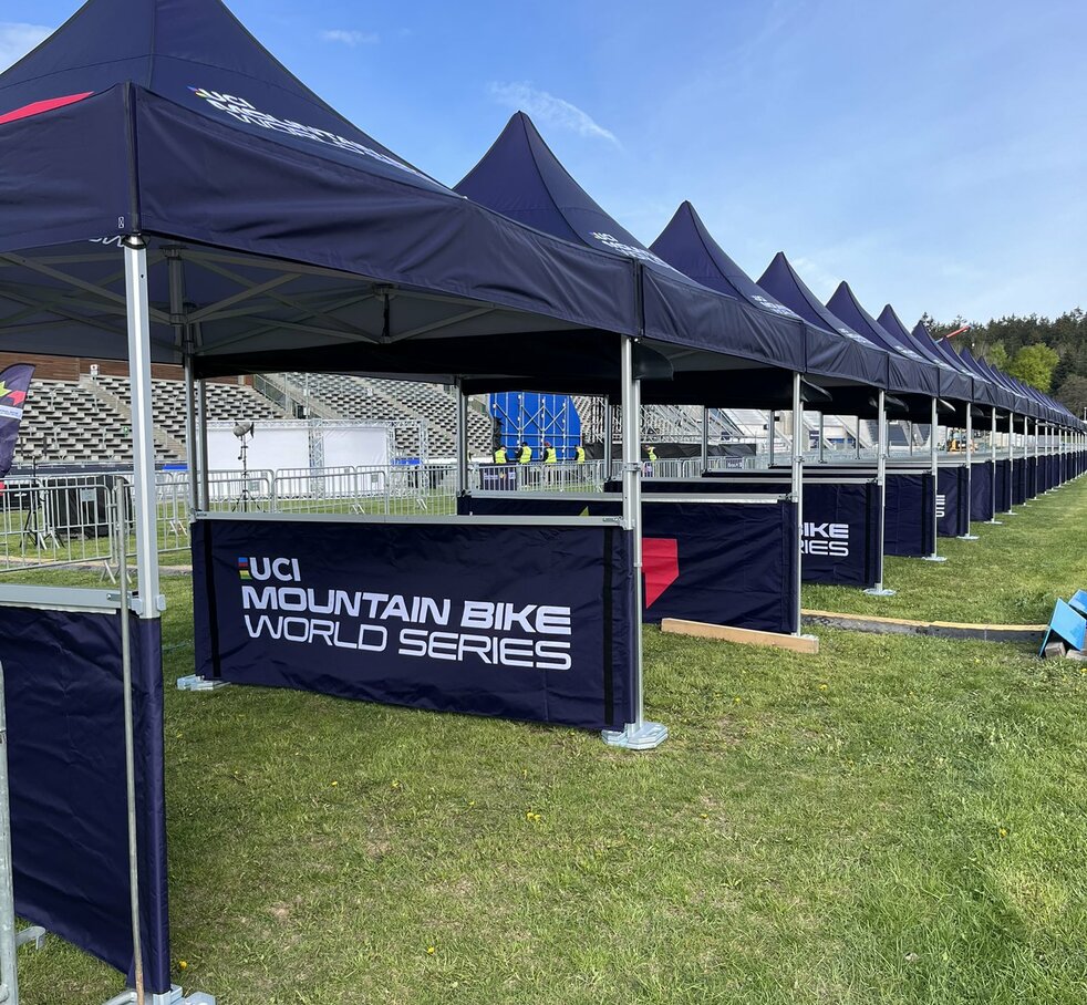 Multi-Tent Systems for Extreme Large Covered Areas & More